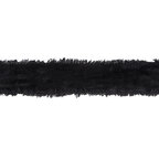 Black Frayed Edge Velvet Trim - 1 1/2" | Hobby Lobby | 2197416