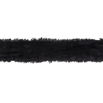 Black Frayed Edge Velvet Trim - 1 1/2" | Hobby Lobby | 2197416