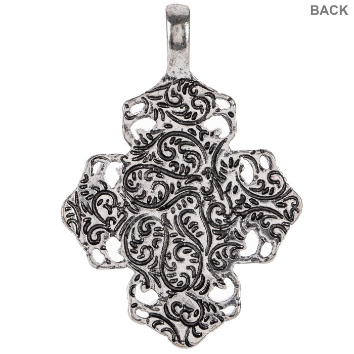 Oval Floral Cross Pendant | Hobby Lobby | 1743137