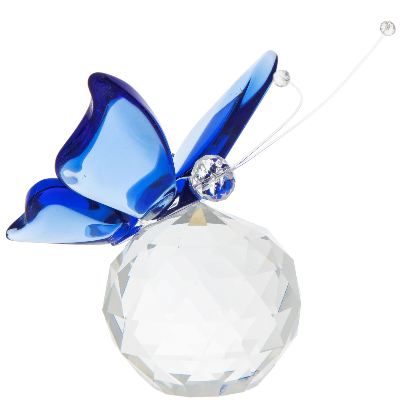 Glass butterfly figurine Glass animal figurine Glass butterfly statue ...