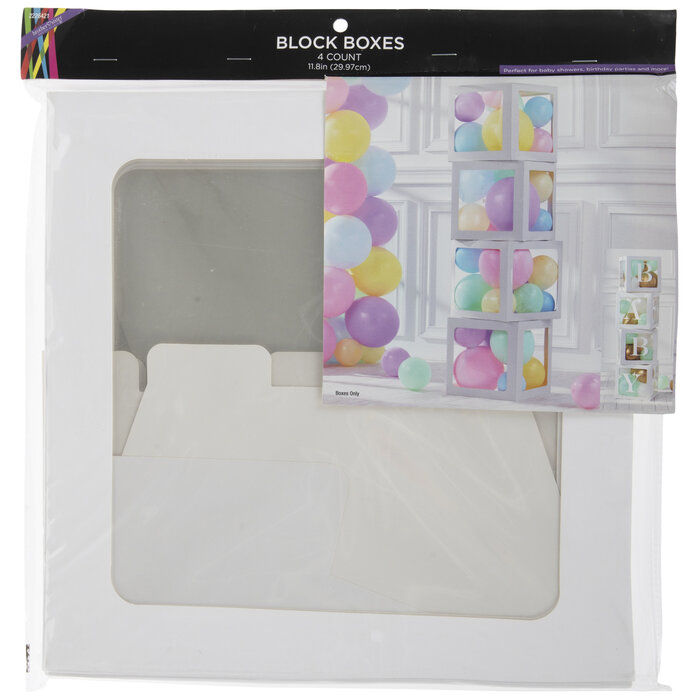 Balloon Block Boxes | Hobby Lobby | 2226421