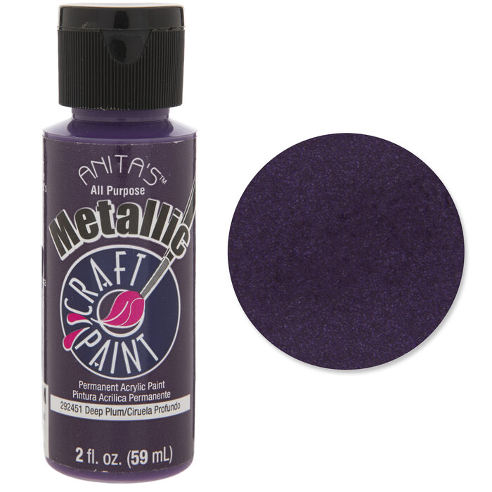 Anita's Metallic Craft Paint | Hobby Lobby | 1180488