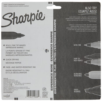 Skin Tones Fine Point Sharpie Markers - 12 Piece Set | Hobby Lobby | 2234946
