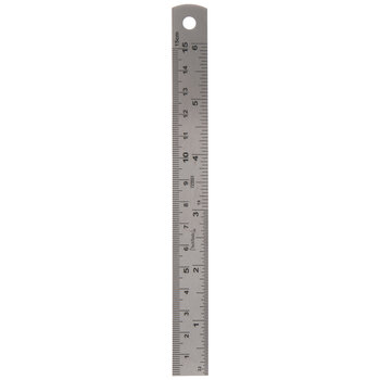 Stainless Steel Ruler - 6" | Hobby Lobby | 723551