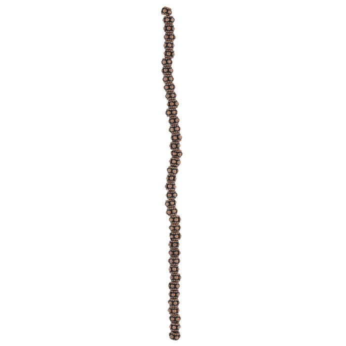 Braided Rondelle Metal Bead Strand | Hobby Lobby | 2082394