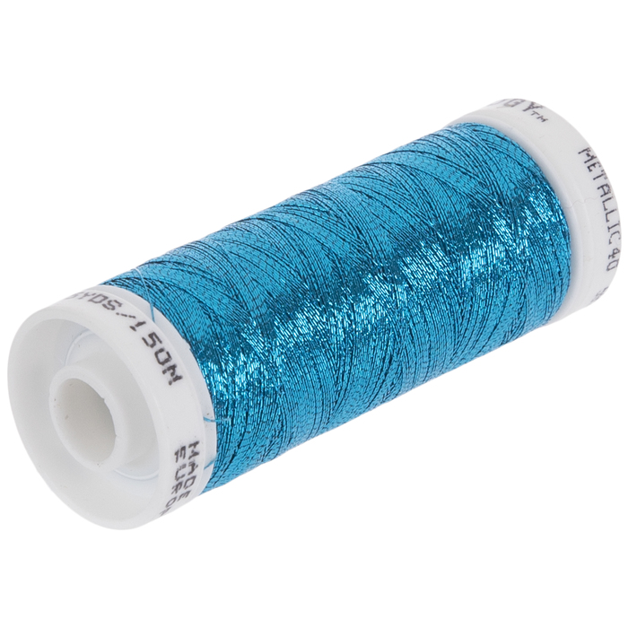 Turquoise Metallic Thread | Hobby Lobby | 1254671