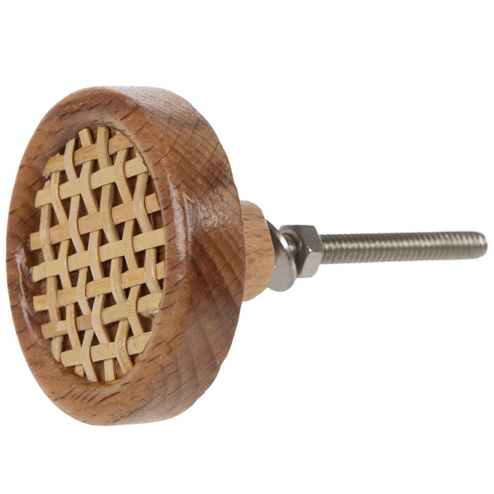 Rattan Round Wood Knob | Hobby Lobby | 2239721