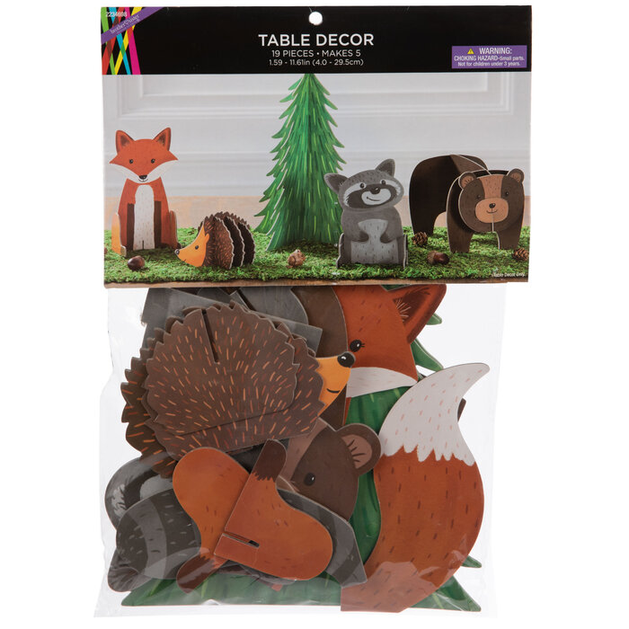 Woodland Animal Table Decor | Hobby Lobby | 2234698