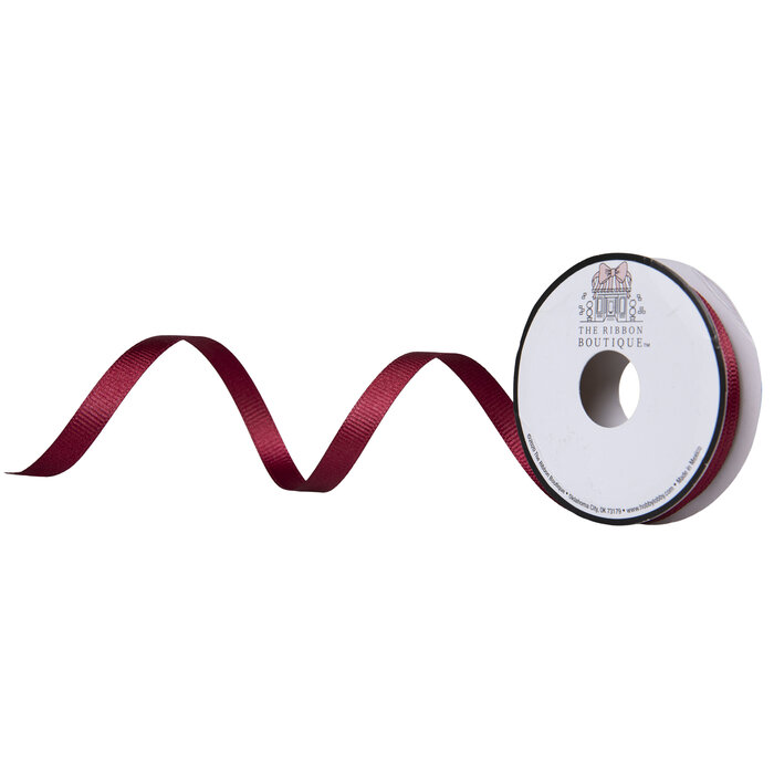 Wine Grosgrain Ribbon - 3/8" | Hobby Lobby | 1924679