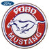 Ford Mustang Round Embossed Magnet | Hobby Lobby | 672378