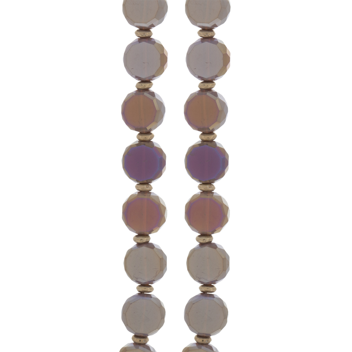 Iridescent Purple Glass Bead Strands | Hobby Lobby | 2035178