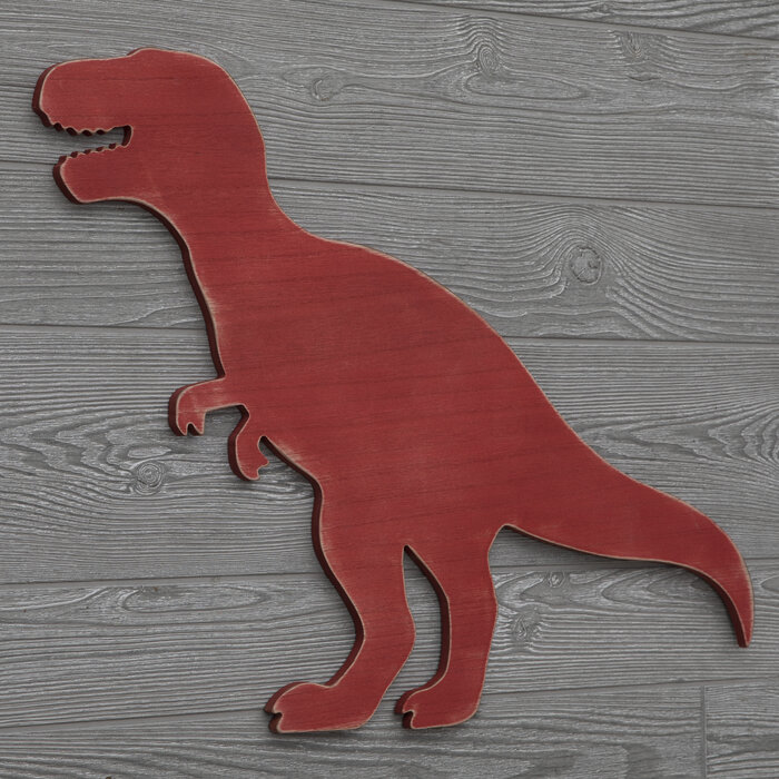 Red T-Rex Wood Wall Decor | Hobby Lobby | 2188209