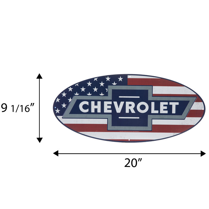 Chevrolet Flag Metal Sign | Hobby Lobby | 1480516