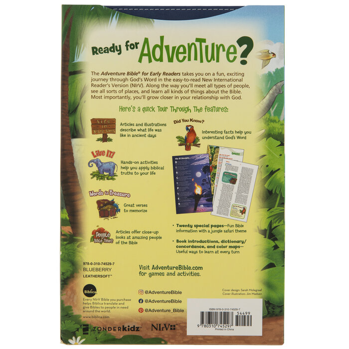 Adventure Bible For Early Readers | Hobby Lobby | 1434034