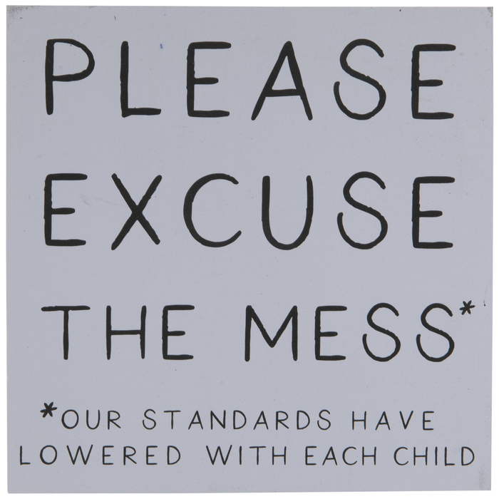 Excuse The Mess Wood Decor | Hobby Lobby | 1963297