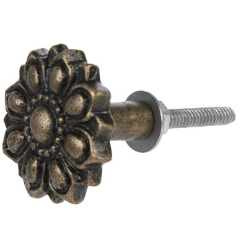 Antique Bronze Flower Knob | Hobby Lobby | 2249498