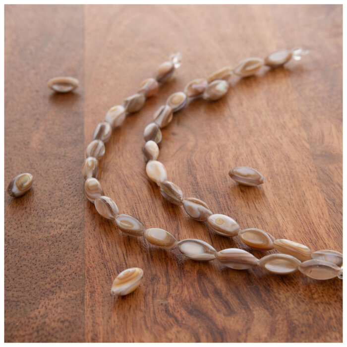 Brown & Beige Rice Shell Bead Strands | Hobby Lobby | 1898949