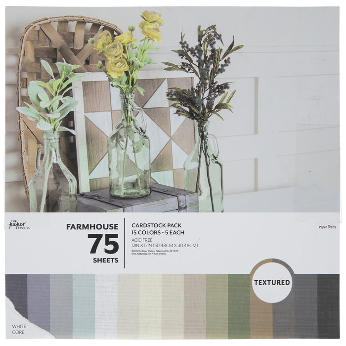Textured Cardstock Paper Pack - 12" x 12" | Hobby Lobby