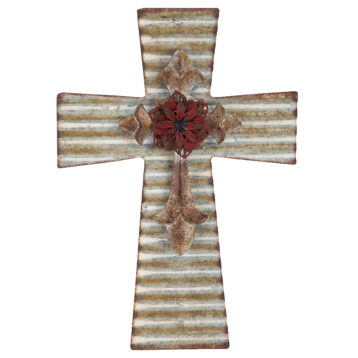 Metal Wall Cross Decor - Wall Design Ideas