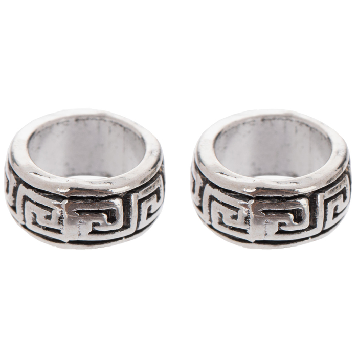 Greek Key Ring Metal Beads - 10mm | Hobby Lobby | 530436