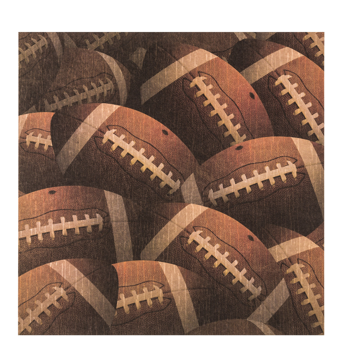 Footballs Scrapbook Paper - 12" x 12" | Hobby Lobby | 408641