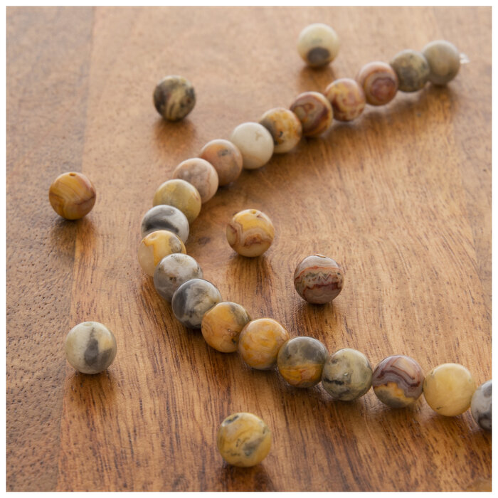 Earth Tone Agate Round Bead Strand | Hobby Lobby | 1579465
