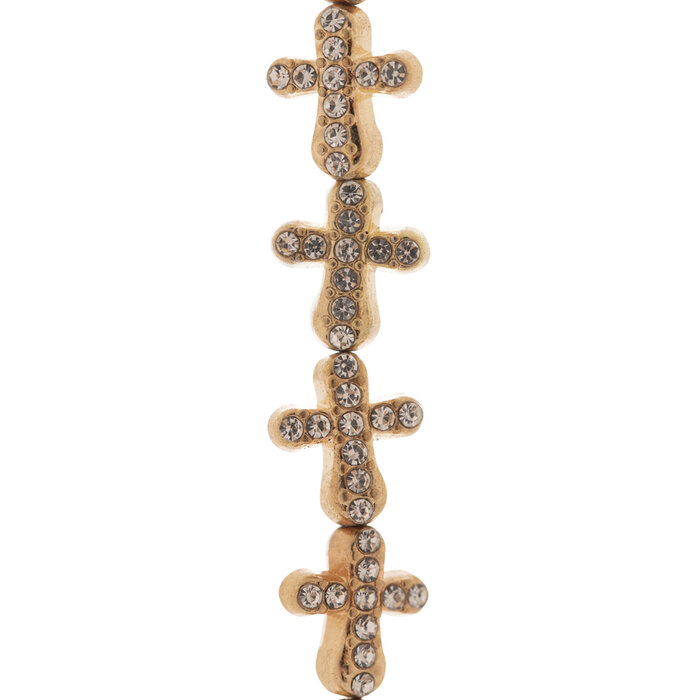 Rhinestone Cross Bead Strand | Hobby Lobby | 2082824