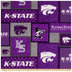 Kansas State Collegiate Fleece Fabric | Hobby Lobby | 952473