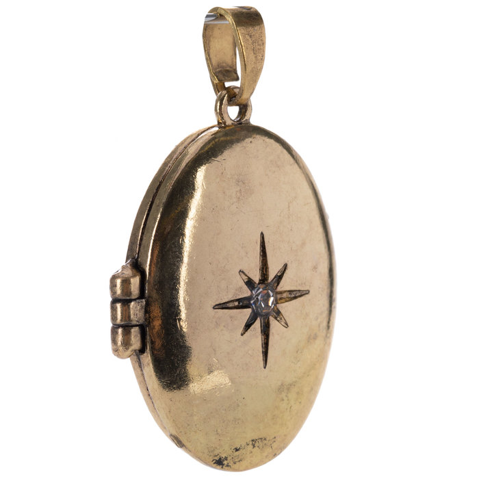 Vintage Rhinestone Star Locket | Hobby Lobby | 1742865