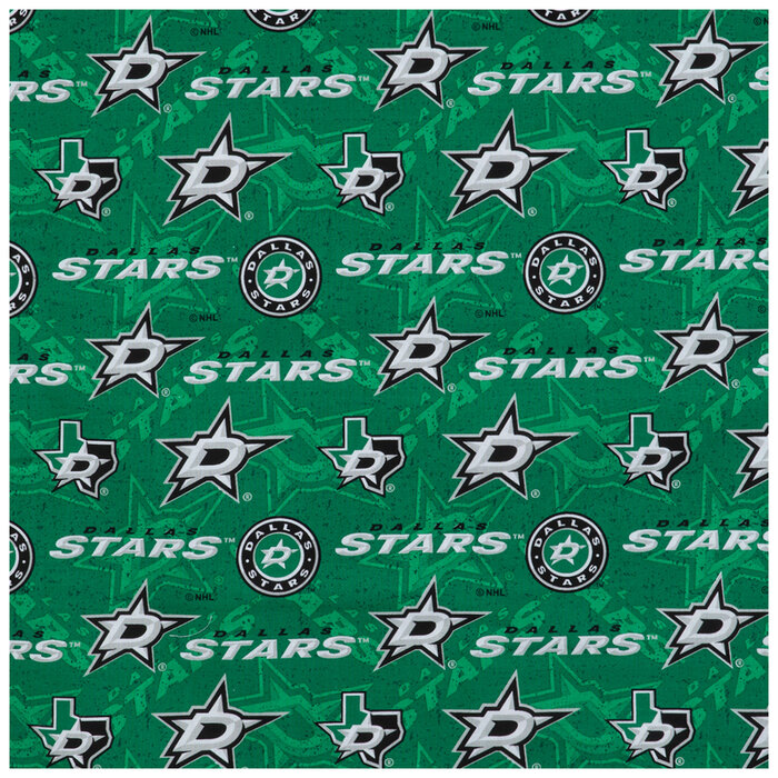 NHL Dallas Stars Allover Cotton Fabric | Hobby Lobby | 1675586