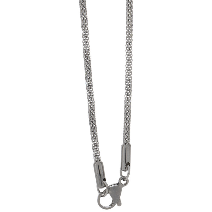 Stainless Steel Mesh Chain Necklace - 18" | Hobby Lobby | 2093938