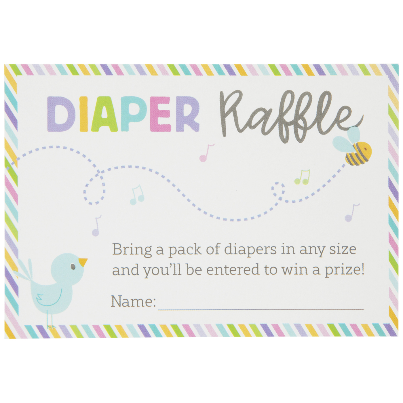 Invitations Announcements Invitations Diaper Raffle Diaper Re 
