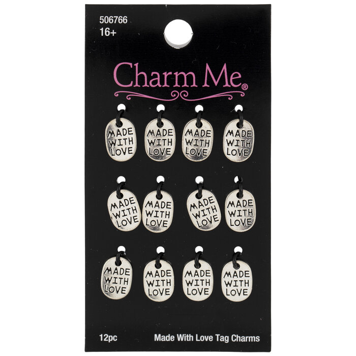 Made With Love Tag Charms | Hobby Lobby | 506766