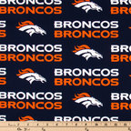 NFL Denver Broncos Cotton Fabric | Hobby Lobby | 955211