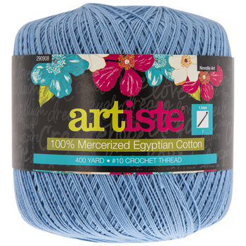 Ice Blue Artiste Cotton Crochet Thread | Hobby Lobby | 290908