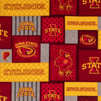 Iowa State Block Collegiate Fleece Fabric | Hobby Lobby | 952382