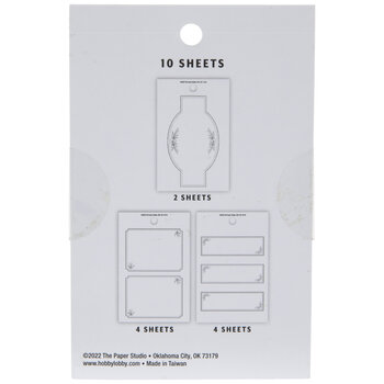 Black & White Label Stickers | Hobby Lobby | 2248557