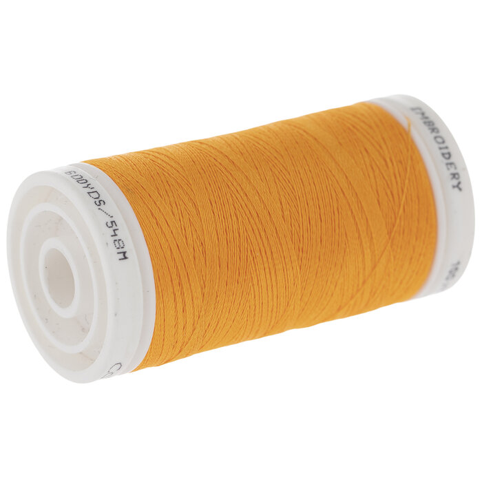 1802 Golden Yellow Polyester Embroidery Thread | Hobby Lobby | 1253640