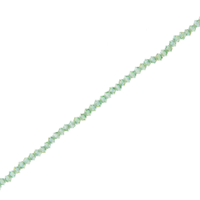 Peridot Luster Bicone Glass Bead Strand - 3mm | Hobby Lobby | 351882