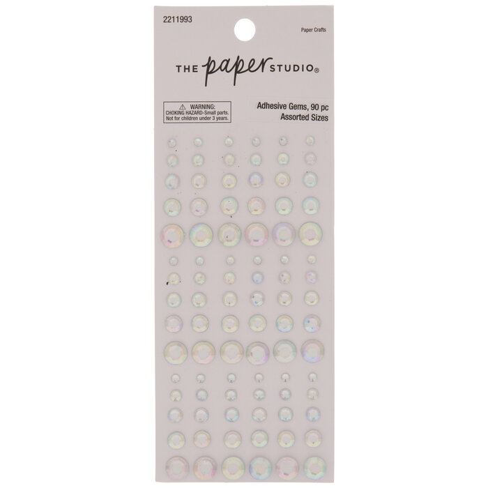 AB Round Rhinestone Stickers | Hobby Lobby | 2211993