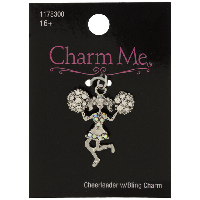 Cheerleader Rhinestone Charm | Hobby Lobby | 1178300