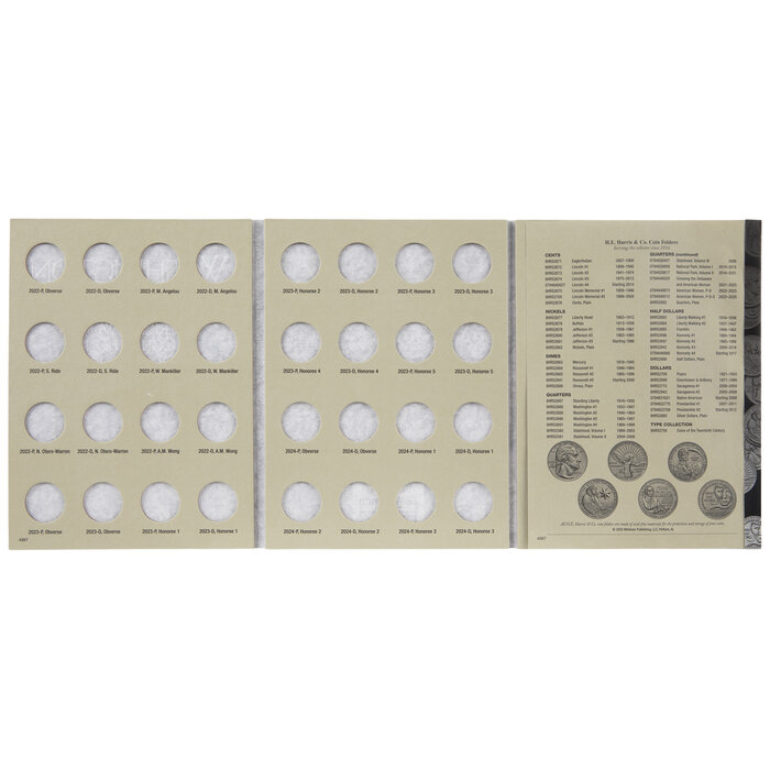 American Women Quarters Folder - 2022-2025 | Hobby Lobby | 2251262