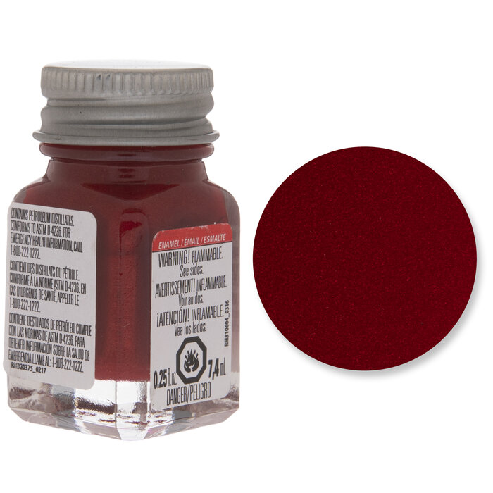 Stop Light Red Metallic Enamel Paint | Hobby Lobby | 442848