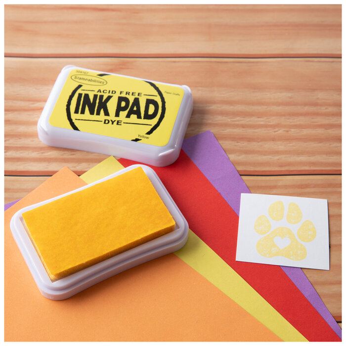 Yellow Stampabilities Dye Ink Pad | Hobby Lobby | 504167