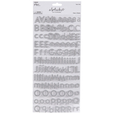 Silver Glitter Alphabet Stickers | Hobby Lobby | 1999507