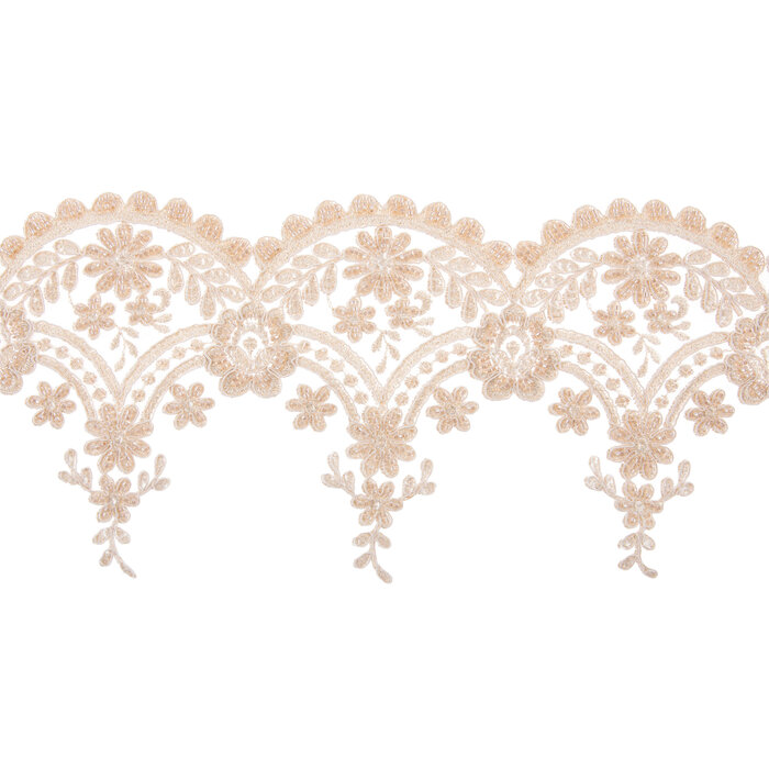 Tan Beaded Bridal Lace Trim | Hobby Lobby | 2152841