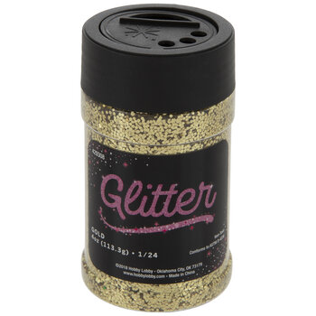 Gold Glitter - 4 Ounces | Hobby Lobby | 429308