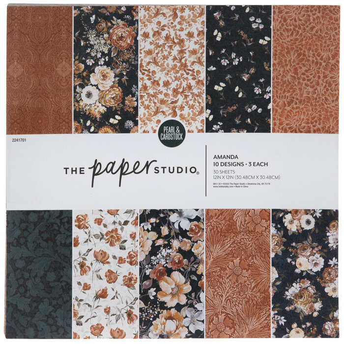 Amanda Paper Pack - 12" x 12" | Hobby Lobby | 2241701