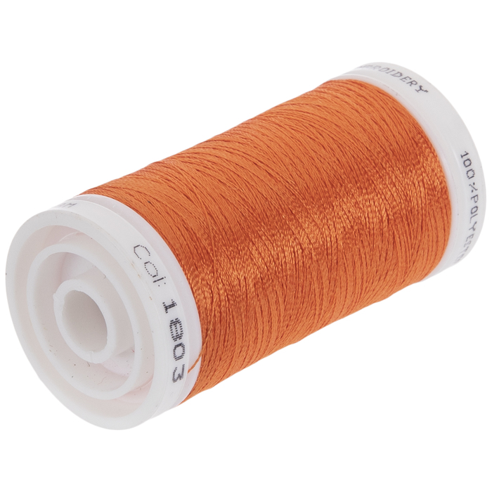 1803 Orange Polyester Embroidery Thread | Hobby Lobby | 1253665