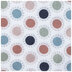 Navy & Coral Suns Cotton Calico Fabric | Hobby Lobby | 2241297